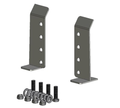 RACECRAFT INC. MUSTANG MID-PLATE MOUNTING KIT750126 | eBay