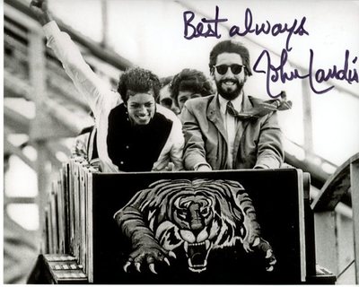 JOHN LANDIS signed autographed 8x10 w/ MICHAEL JACKSON photo | eBay