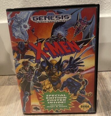X-Men Original Sega Genesis-1993 | eBay