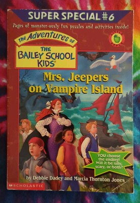 Mrs. Jeepers on Vampire Island BAILEY SCHOOL KIDS Super Special #6 ...