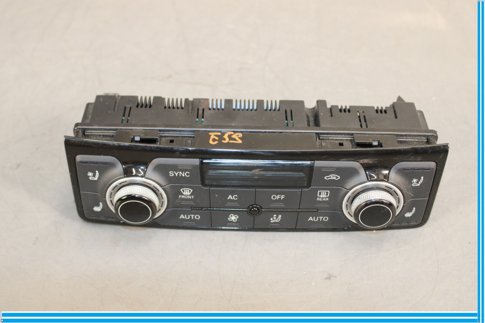 11-14 Audi A8 Quattro AC A/C Air Conditioning Temperature Control Panel ...