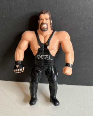 WWF JusToys Bend Ems DIESEL kevin nash Wrestling Figure wwe just toys ...