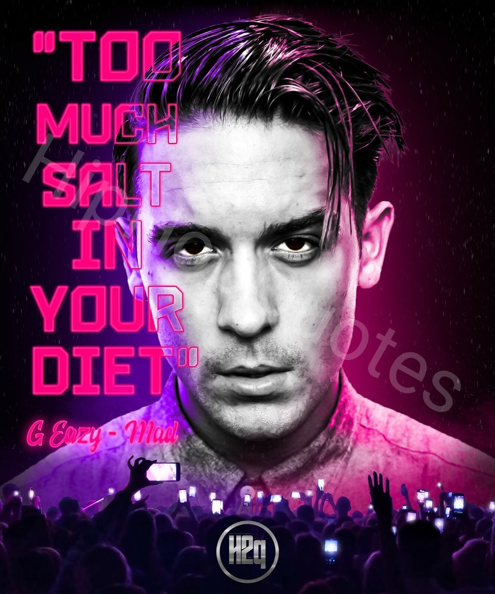 G Eazy Poster Wallpaper