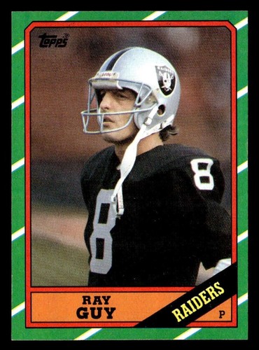 Ray Guy 1986 Topps Card #69 Los Angeles Raiders | eBay