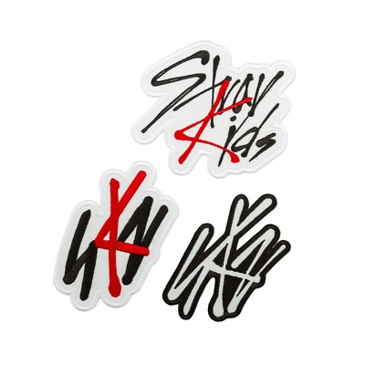 Stray Kids Patch, K-Pop Korean Music, SKZ Emblem, Embroidered Iron On ...