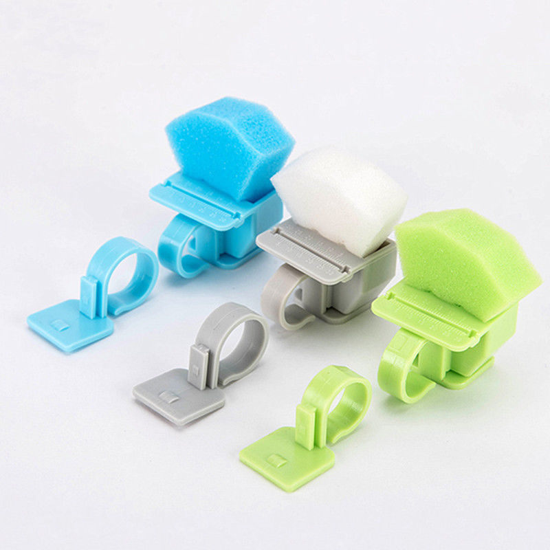 DENTAL CLEAN RULER ENDO FILE HOLDER STAND FOAM SPONGE INSERT GREY ...