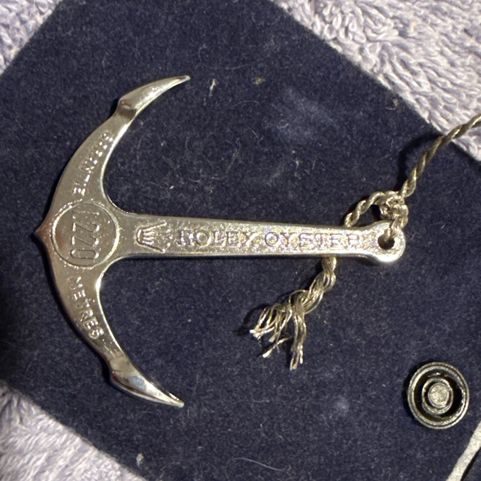 Rolex Anchor Hook One Silver Tone Watch Link Collectors | eBay