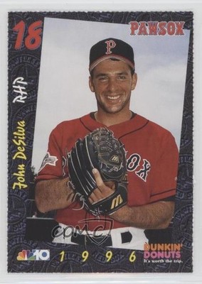 1996 Dunkin' Donuts Pawtucket Red Sox John DeSilva | eBay
