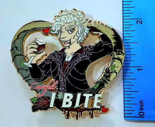 Astarion "Careful, I Bite" Enamel Pin, BG3, Baldur's Gate 3 | eBay