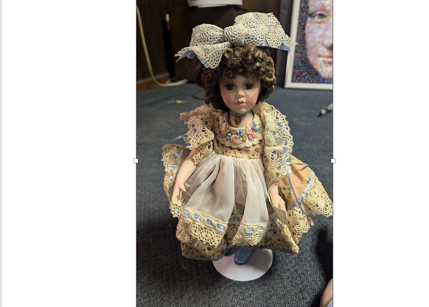 chris miller Doll "Mary Mary Quite Contrary" RARE | eBay