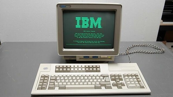 IBM 3486 Twinax Amber Terminal With 122 Keyboard As400 iSeries for sale ...