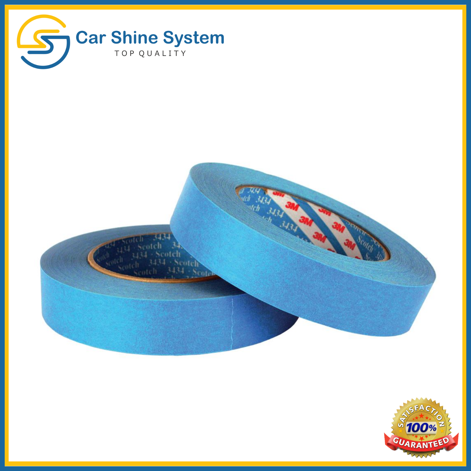 3M+343B+Scotch+Blue+Masking+Tape%2C+24mmx50m+-+Blue for sale online | eBay