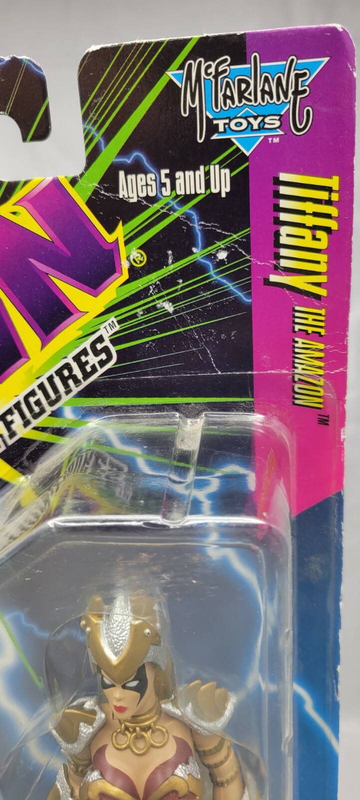 Spawn Tiffany the Amazon Series 6 1996 McFarlane Toys Ultra Figure VTG MOC