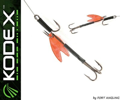 KODEX - "PREDATORY TWIN TREBLE PIKE/ZANDER RIG" ALL SIZES | eBay UK
