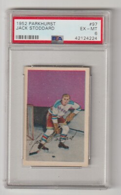 1952 Parkhurst #97 Jack Stoddard PSA 6 | eBay