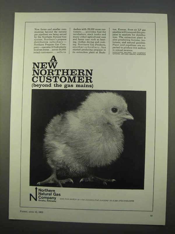 Northern Natural Gas Logo 1960 Northern Natural Gas Company Ad You