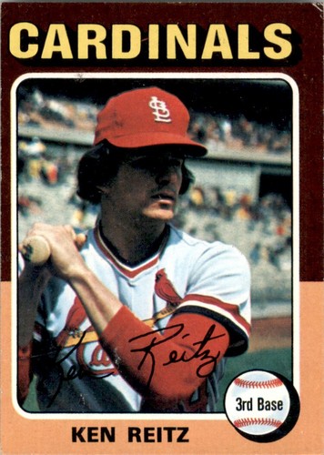 1975 Topps Baseball Ken Reitz St. Louis Cardinals #27 | eBay