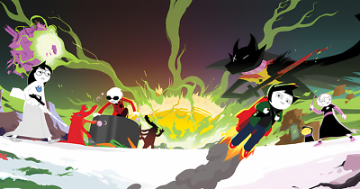 John And Rose Homestuck John Egbert, Rose Lalonde, Ascend, Descend,