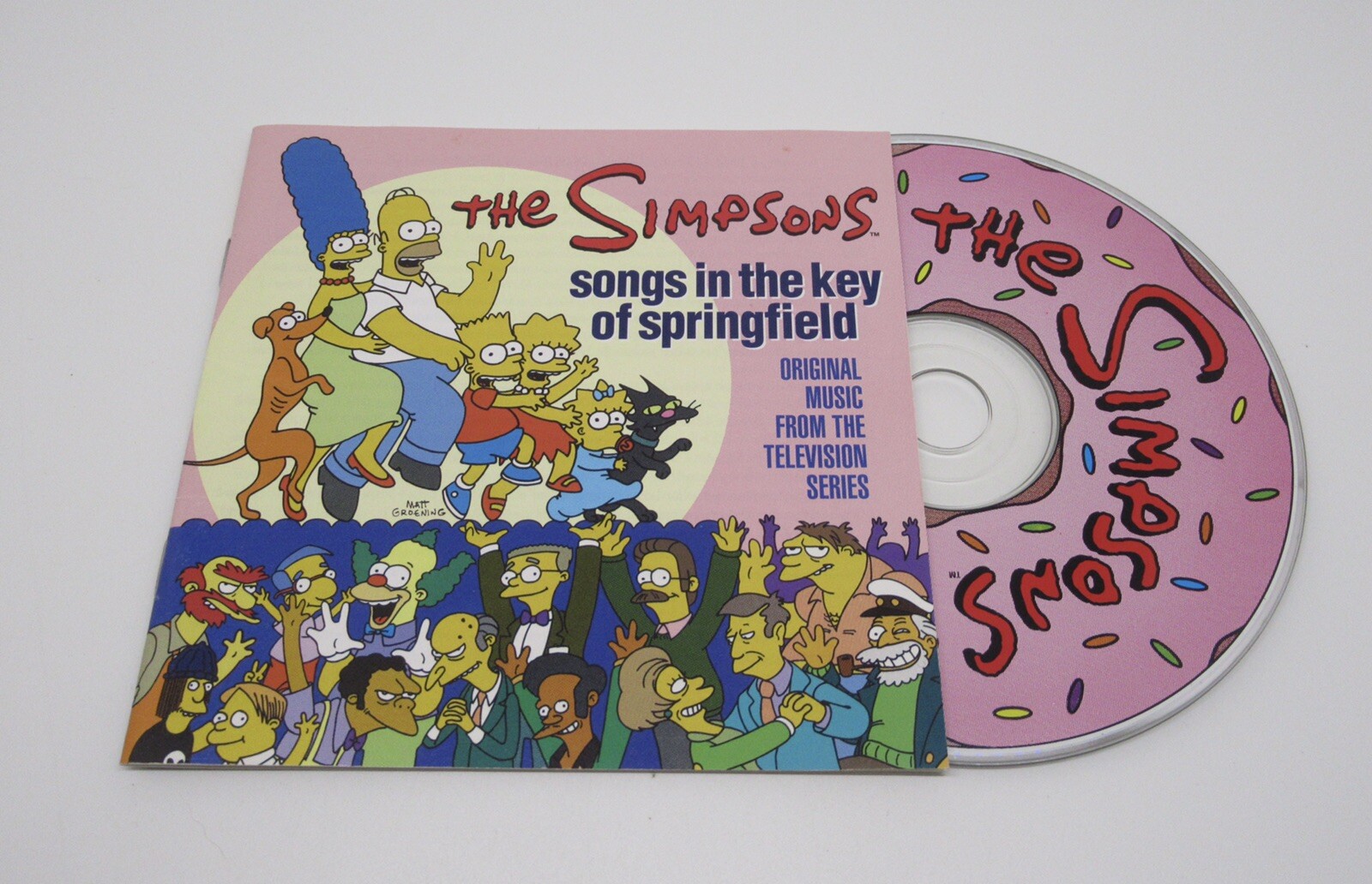 The Simpsons Songs In The Key Of Springfield 1997 Rhino Compact Disc NO ...
