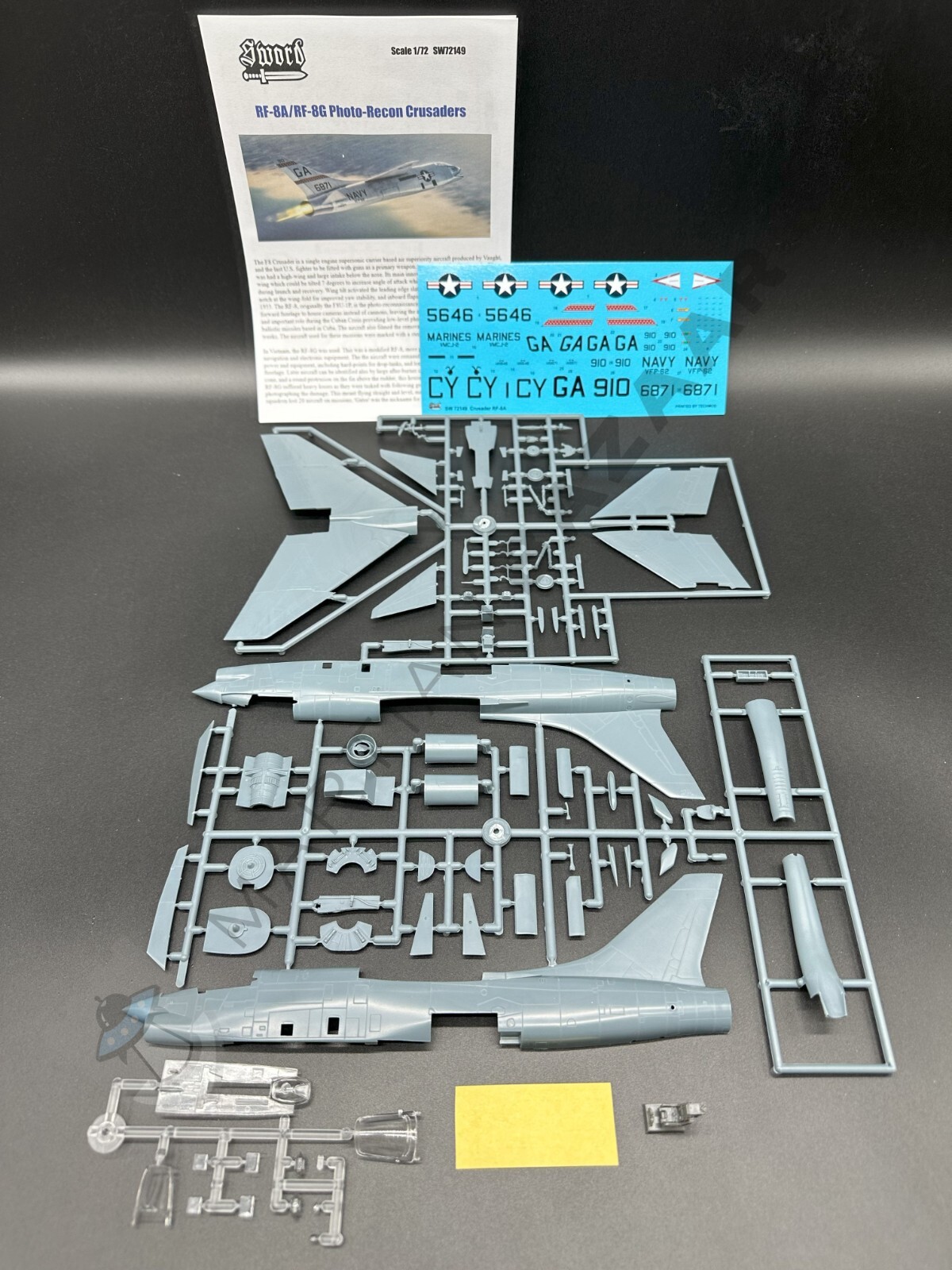 Sword 1/72 SW72149 F8U-1P/RF-8A Photo-Recon Crusader over Cuba - OOP! | eBay