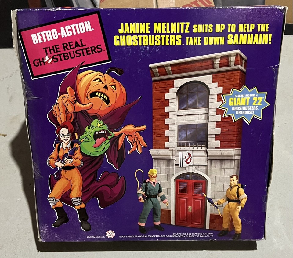 Mattel Retro Action Real Ghostbusters Janine Samhain Figure Set ...