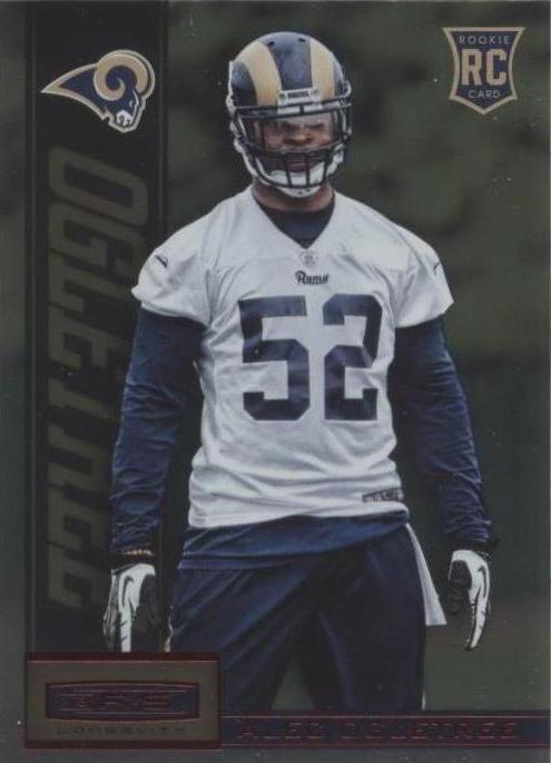 2013 Panini Rookies & Stars Longevity - Rookie Alec Ogletree #104 Ruby ...