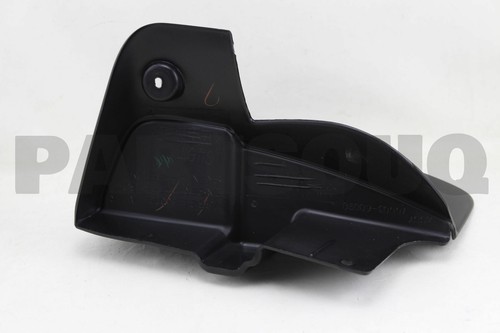 7662160070 Genuine Toyota MUDGUARD SUB-ASSY, FRONT FENDER, RH 76621 ...