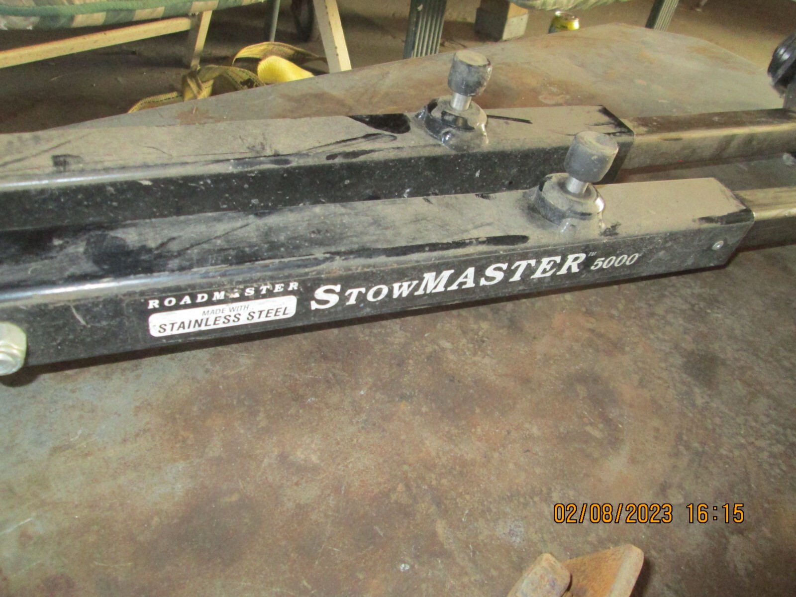 Used Roadmaster Stowmaster 5000 Tow Bar RV Towing | eBay