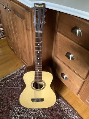 Paramount Hand Finished 6 String Guitar PA615 and Case | eBay