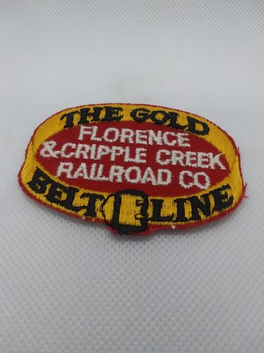 The Gold Belt Line Florence & Cripple Creek Railroad CO Patch | eBay