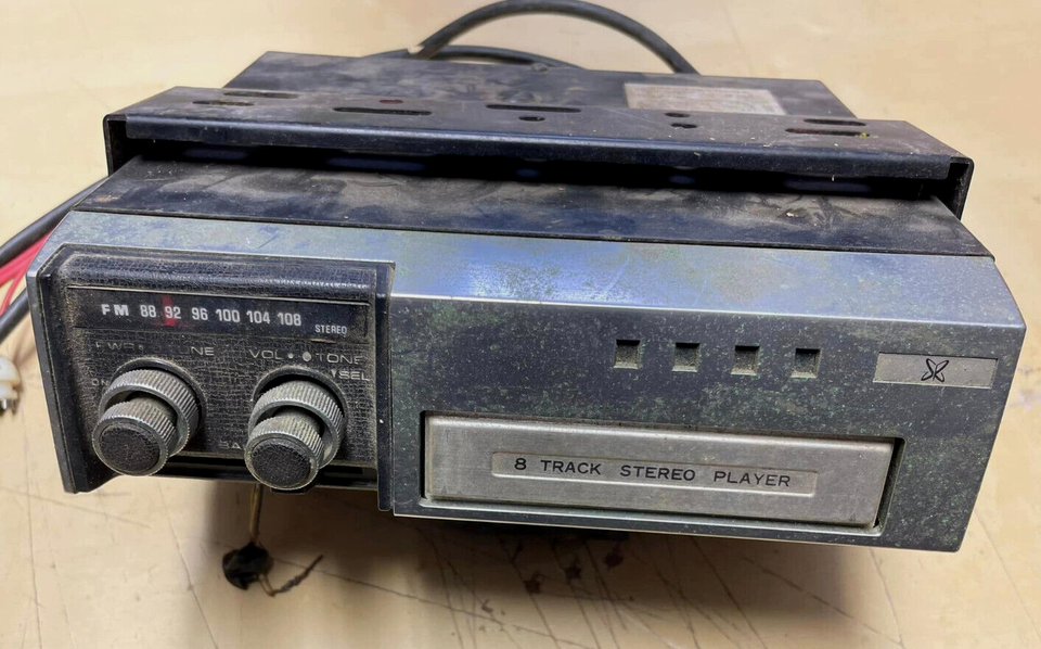 Sears Under Dash Stereo 8-Track Player 564.50740 AS IS / UNTESTED | eBay