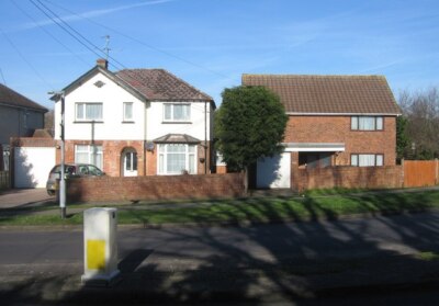 Photo 6x4 Housing at the start of the Old Worting Road Basingstoke ...