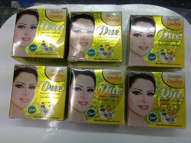 6 X Due Beauty Cream 100 Original for Whitening Skin Pakistani BRAND ...