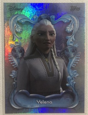 2025 Topps Disney Wonder Yelena Frozen Character Variation Insert Card ...