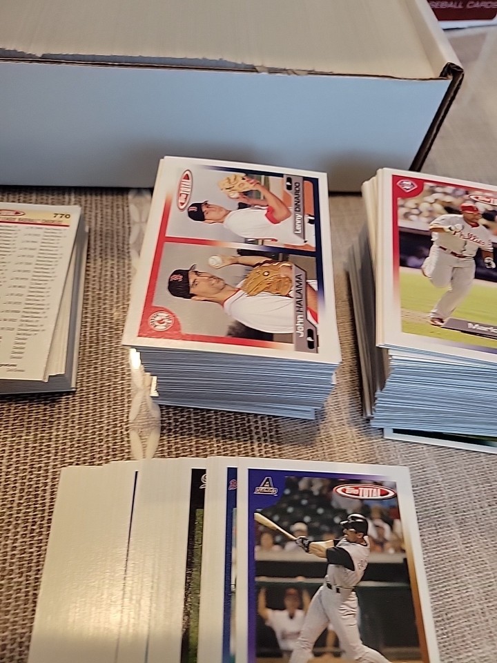 2005 TOPPS TOTAL BASEBALL COMPLETE SET W/ TEAM CHECKLISTS 800 CARDS | eBay
