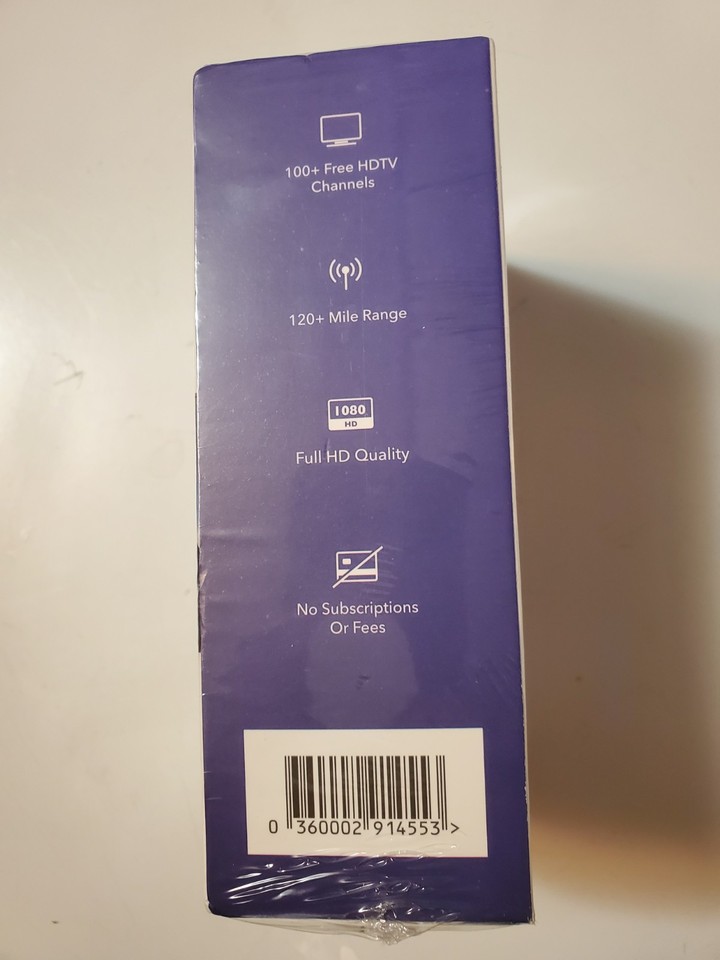New Sealed Wave Max Indoor TV Antenna 4K Ultra HD Signal Booster ...
