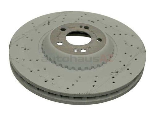GENUINE MERCEDES Disc Brake Rotor 2224215100 Mercedes Benz S550 S560 ...