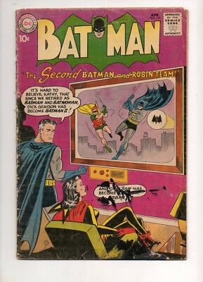 Batman #131 1ST APP BRUCE WAYNE JR.! 1ST BATMAN II! BATWOMAN COV/Story ...