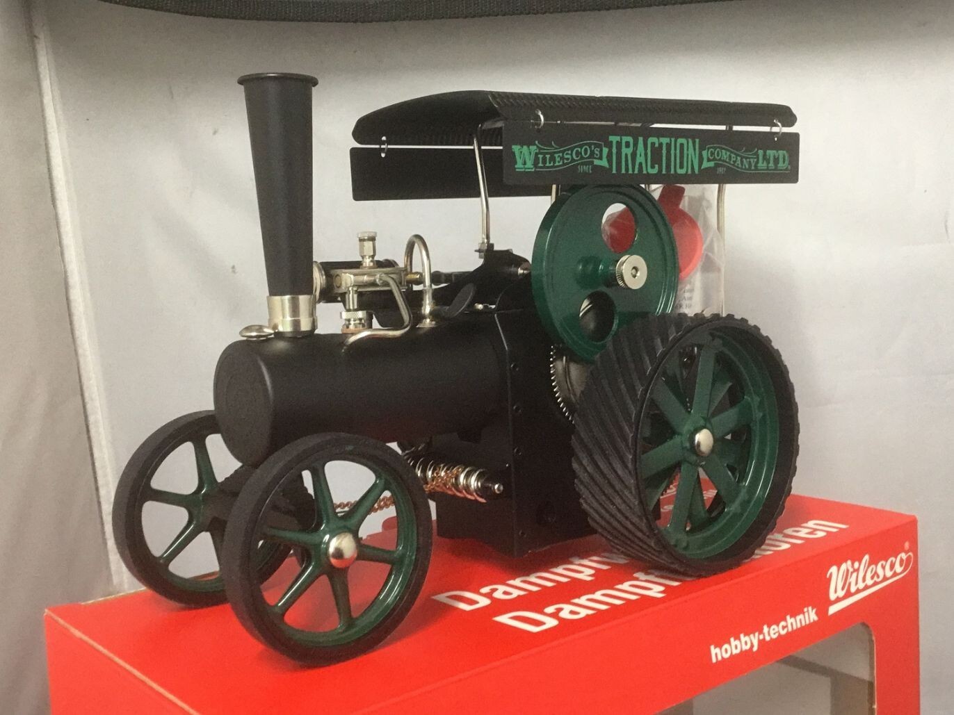 NEW Wilesco D405/2 Green & Black Traction engine | eBay UK