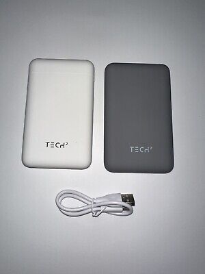 Tech2 2 Pack Portable Power Charger 10K mAh With Charging Cable | eBay
