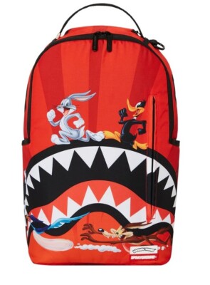 Sprayground Bugs Bunny Looney Tunes Shark Run DLXSR Backpack — New ...