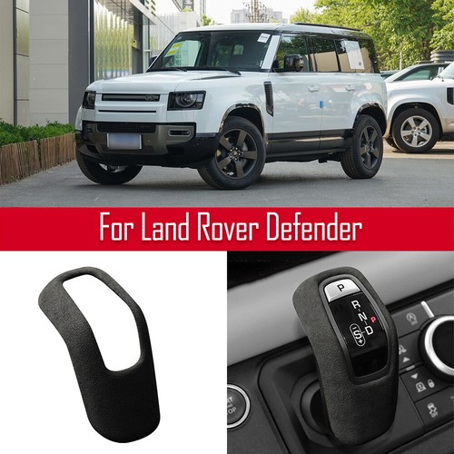 Gear Shifter Knob Frame Sticker Suede Cover Interior Cap For Land Rover ...