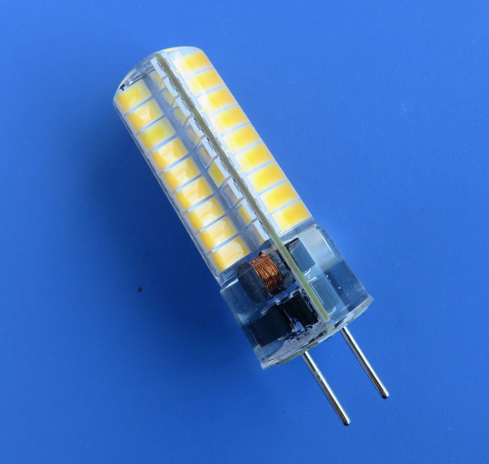 1/10pcs G4/G5.3/GY6.35 Base Bi-Pin LED Bulb 5W 72-5730 SMD Light DC12 ...