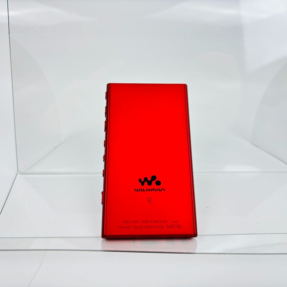 Sony NW-A105 Red Walkman Portable Audio Player High Res English JP ...