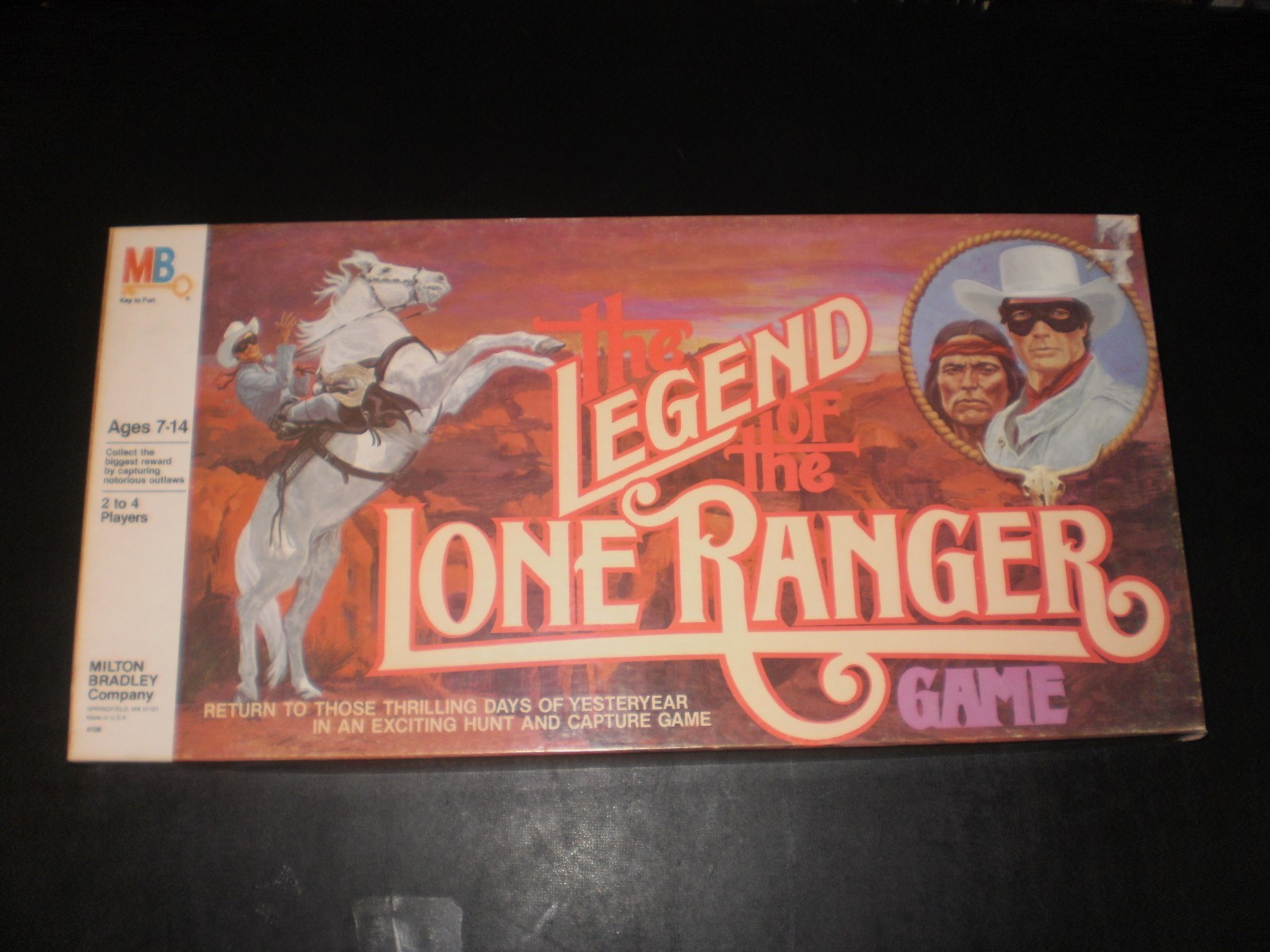THE LEGEND OF THE LONE RANGER MILTON BRADLEY 1980 EXCELLENT CONDITION ...