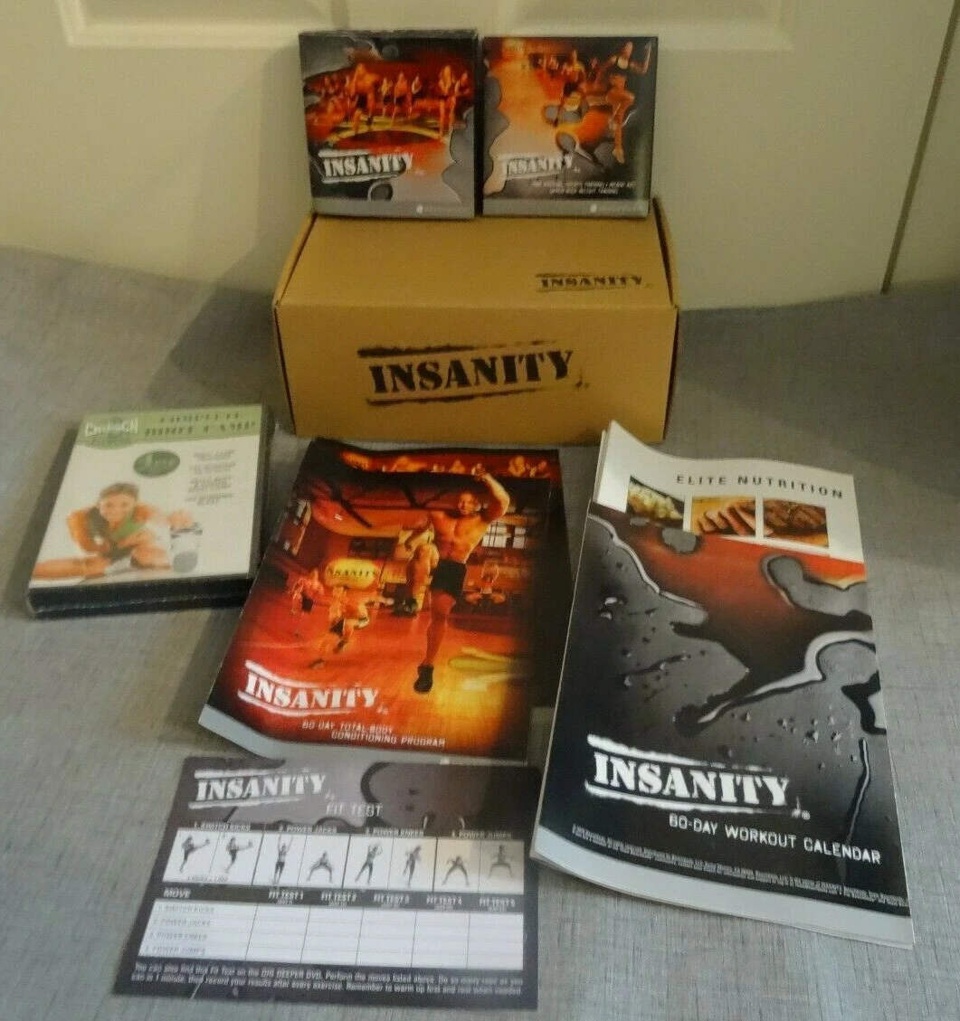 Insanity Workout Calendar And Nutrition Guide | EOUA Blog