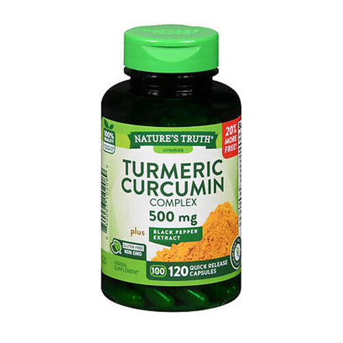 Turmeric Curcumin Complex 500 Mg 120 Caps By Nature's Truth ...
