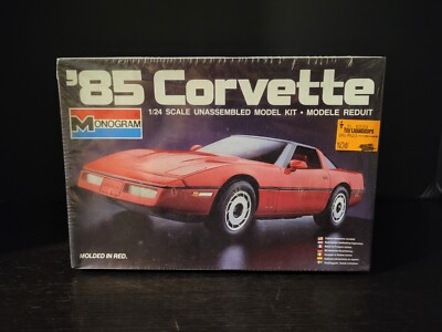 85 Corvette 1985 Car 1:24 MONOGRAM Model Kit NEW MIB Sealed | eBay