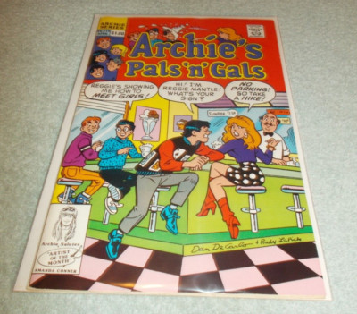 ARCHIE'S PALS 'N' GALS # 214 G/VG ARCHIE COMICS 1990 MINI-SKIRT COVER ...