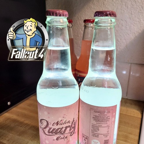 Nuka Cola QUARTZ Fallout Cosplay Prop | Clear Soda Pop | Gamer Gifts ...